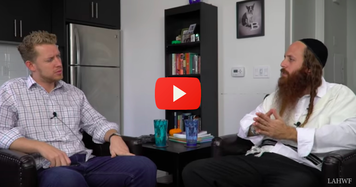 A fascinating chat with a Hasidic rabbi - High spirit and soul